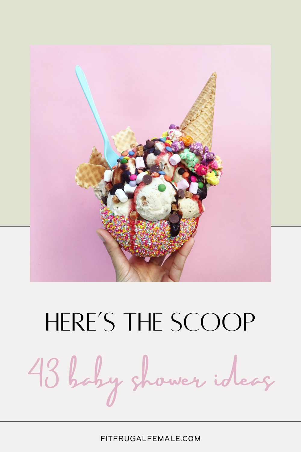 43 Ice Cream Items for A Here’s The Scoop Baby Shower 2026 – Fit Frugal ...